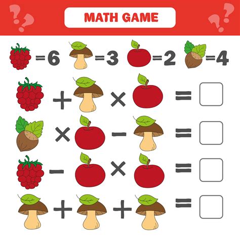 planilha de matemática para crianças contar atividades educacionais de crianças Vetor