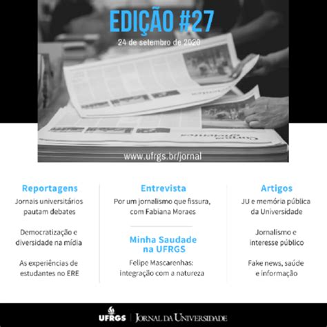 Debates Sobre Jornalismo Imprensa E Democracia Marcam Os 23 Anos Do