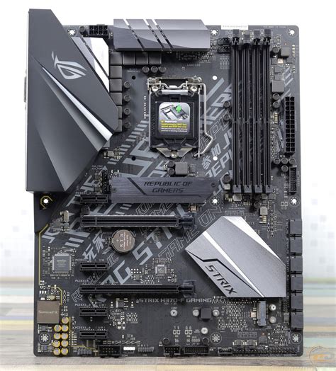 Обзор и тестирование материнской платы Asus Rog Strix H370 F Gaming