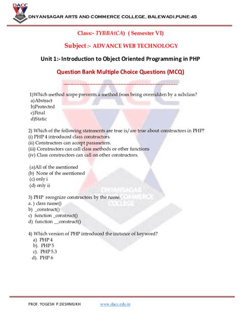 fillable online unit 1 name introduction to object oriented programming fax email print