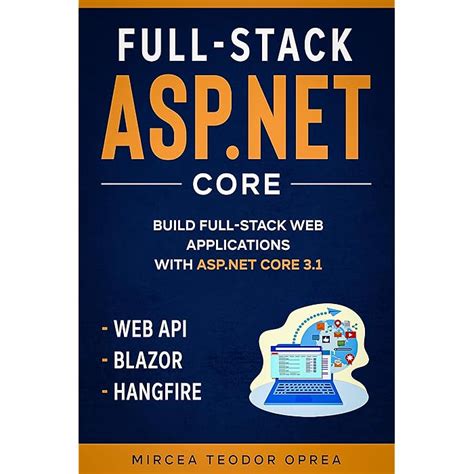 buy full stack asp core build full stack web applications with asp core 3 1 online at