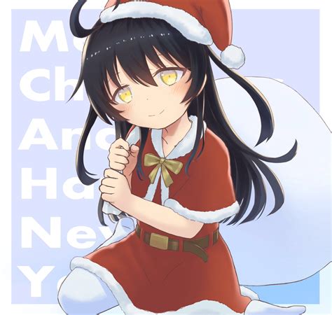 三日月艦これ 「あけましておめでとうございますイラストの三日月はクリスマスに全然間に合わなかっ」蜜や八乃州🔞のイラスト