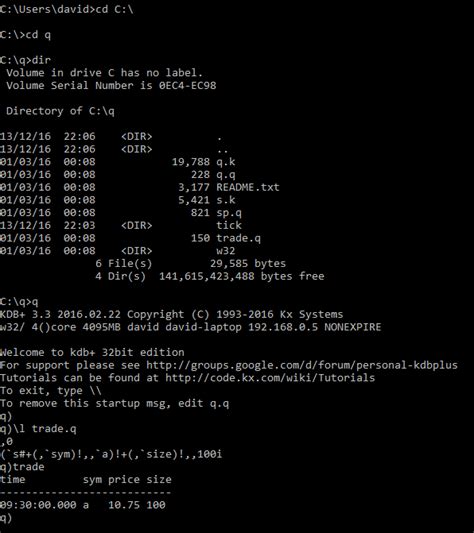 Q File Not Being Executed In Kdb Stack Overflow