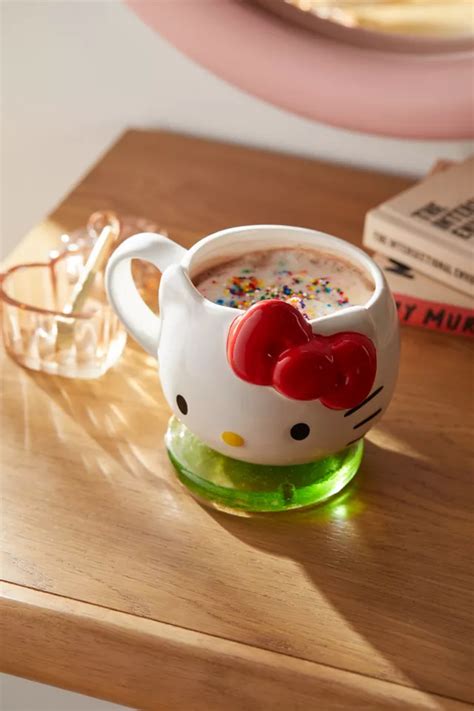 Hello Kitty Sculpted Mug Urban Outfitters