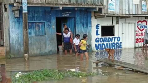 Loreto Pobladores Afectados Por Inundación Piden Tablas Para Que Sus