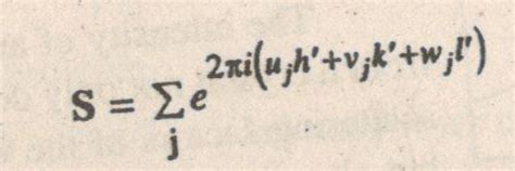 Solid State Physics Geometrical Structure Factor Physics Stack Exchange