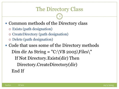 Files And Streams Lect10 GC201 12 1 Ppt Download