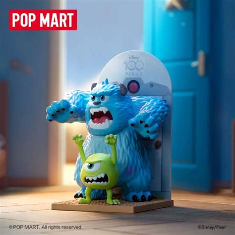 POP MART 100 Anivers Rio S Rie Pixar Caixa Cega Boneca Kawaii Toy