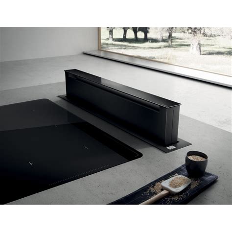 Elica Cappa DownDraft Pandora PRF Nero Da Cm