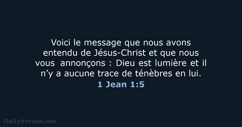 Janvier Verset Biblique Du Jour BDS Jean DailyVerses Net