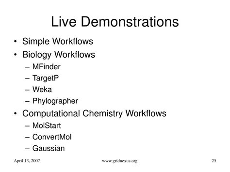 Ppt Gridnexus A Graphical User Interface For Grid Computing