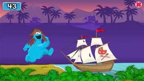 Sesame Street Cookies Of The Caribbean Youtube