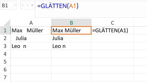 Excel Leerzeichen Entfernen • Einfach Erklärt · [mit Video]