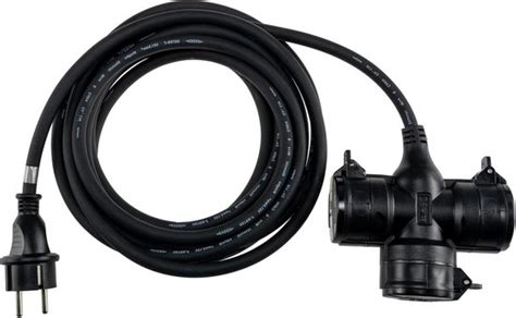 Verlengkabel Met Stopcontacten M Kabel Voor Buiten Voudige Kabelverlenging Met Bol