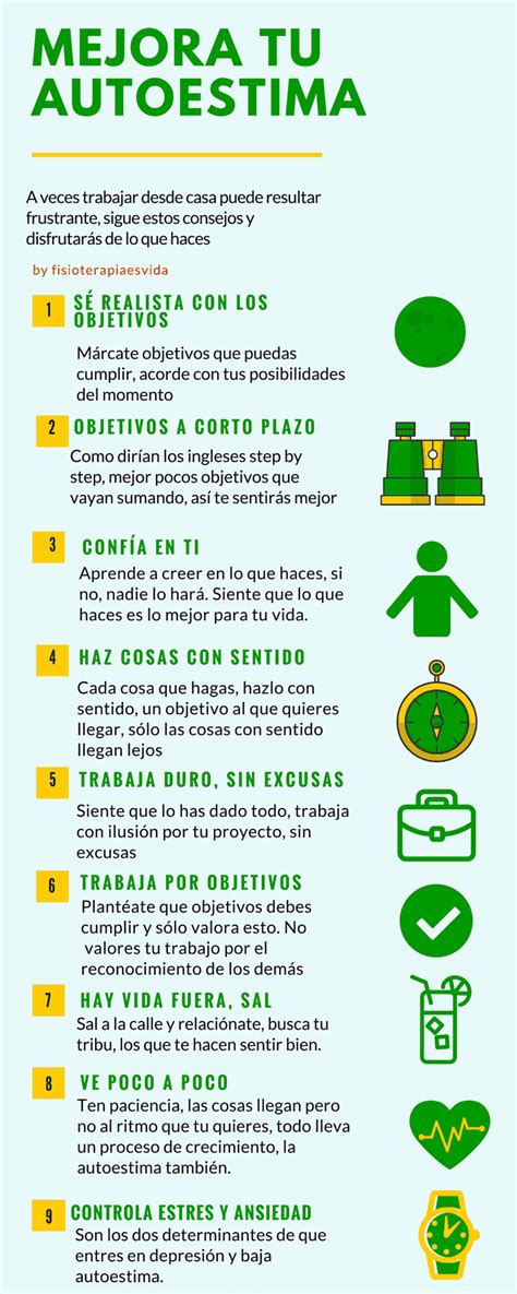 Cómo subir la autoestima trabajando desde casa