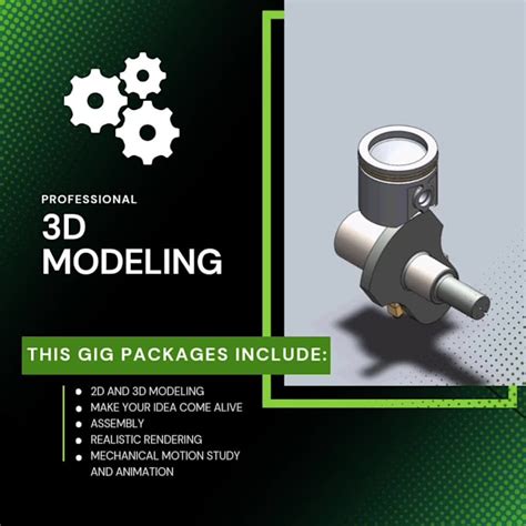 Create 2d Drawings And 3d Models Assembly And Animation By Ismail2631 Fiverr