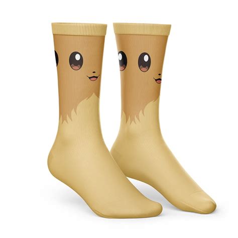 Eevee Pokemon Socks Otaku Treasure