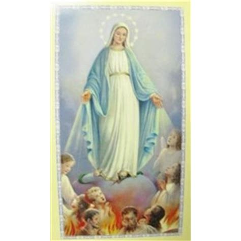 Novena For Souls In Purgatory Holy Card Catholic Shop