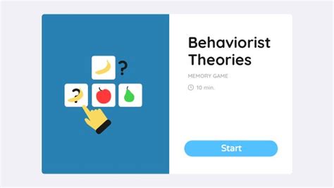 Behaviorist Theories
