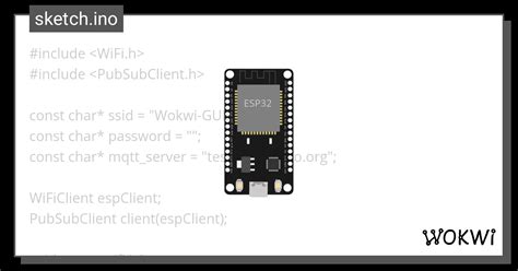 Mqtt Subscribe Wokwi Esp Stm Arduino Simulator