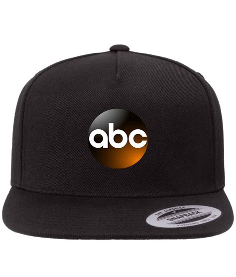 Abc Media Figure Customized Design On Wool 5 Panel Cap Hat