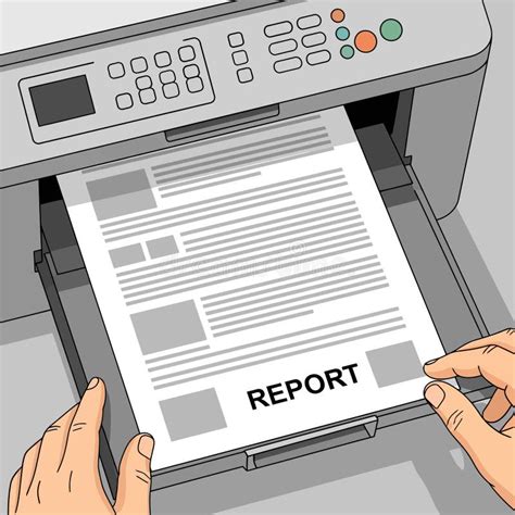 Printer Usage Stock Illustrations 122 Printer Usage Stock