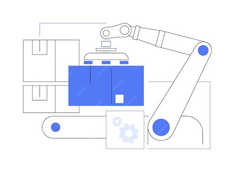 Premium Vector Automated Sortation Systems Abstract Concept Vector Illustration Automated