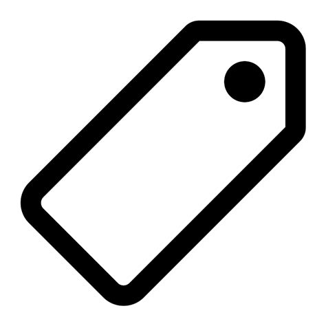 Pricetag Outline Vector SVG Icon SVG Repo