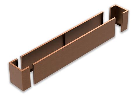 Redcor® Corten Steel Modular Planter Boxes Extenders Bamboo Plus