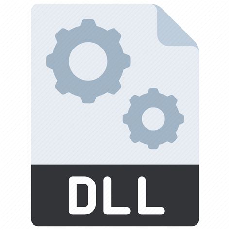 Dll File Document Filetype Dynamiclink Icon Download On Iconfinder