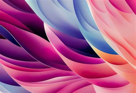 Premium Photo Abstract Liquid Lines Whit Vibrant Colors Smooth Wallpaper