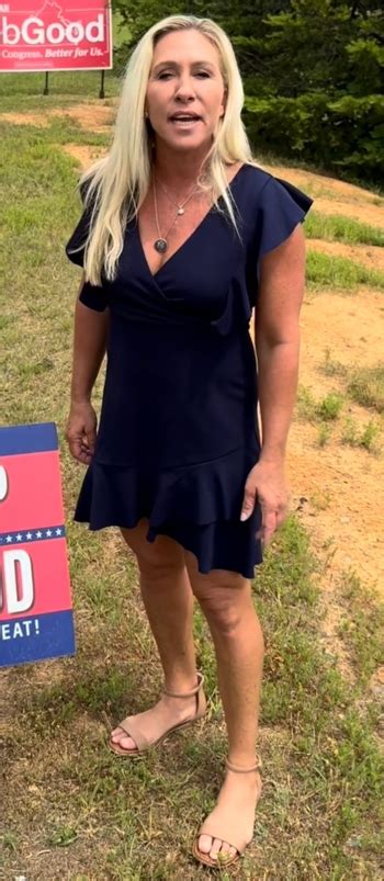 Marjorie Taylor Greene Feet Aznudefeet