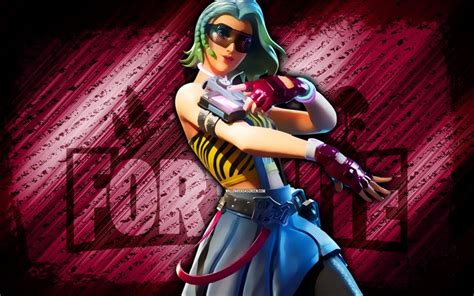 Baixar Cameo Fortnite 4k Roxo Diagonal De Fundo Grunge Arte