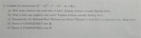 Solved Please Explain The Factorization Over The Given Chegg