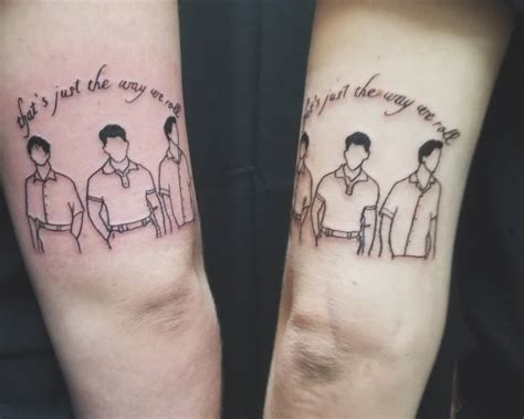 Jonas Brothers Tattoo Brother Tattoos Matching Best Friend Tattoos