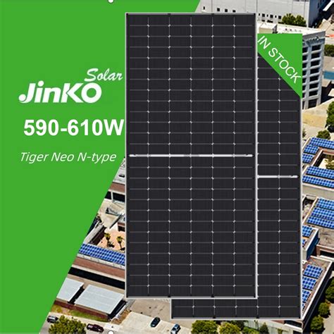Jinko N Type Single Sided Bifacial 605w 610w 615w 620w 625w Solar Power