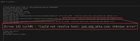 Troubleshoot Upgrades Okta Access Gateway