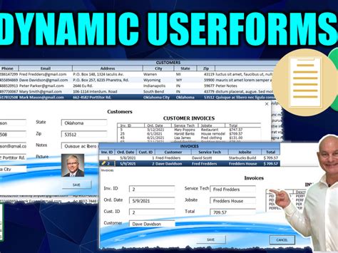 Free Excel Userform Templates