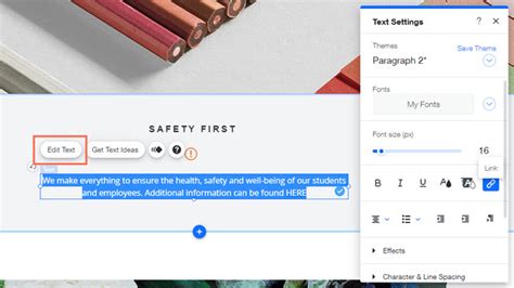 Wix Editor Formatting Your Text Help Center