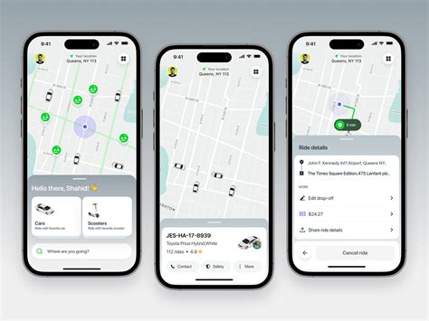 Rideway Ride Sharing Mobile Application By Shahid Miah Ui Ux Designer For Wavespace Ui Ux