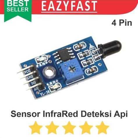 Jual Modul Module Sensor Api Kebakaran Flame Infrared Arduino Efst90