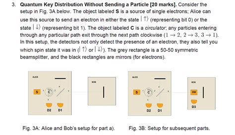 Solved Quantum Key Distribution Without Sending A Chegg
