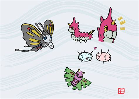 Pokemon Silcoon Evolution Chart