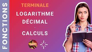 Fonction logarithme décimal Simplifier des calculs Doovi
