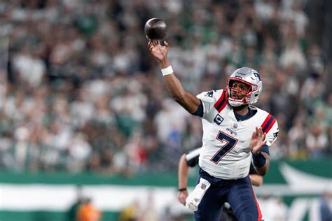 ‘right Now Jacoby Brissett Still Patriots Starting Qb Even After