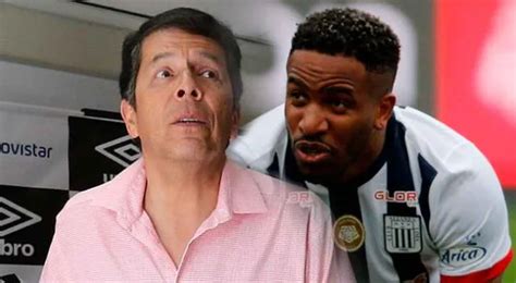 Alianza Lima Jefferson Farfán Tito Ordoñez sobre renovar a Farfán en Alianza No me da la