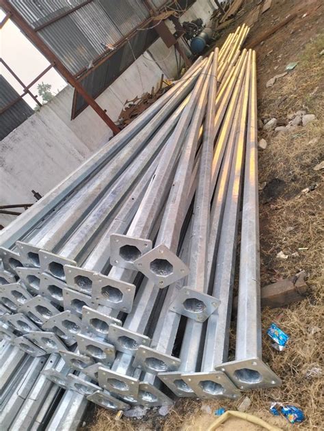 Octagonal Street Light Pole At ₹ 3250 Piece Baidyabati Id 27467582430