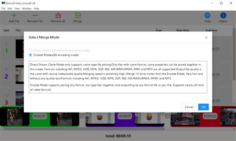 How To Mergejoin Different Type Same Format Video Files