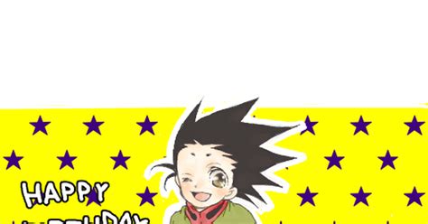Hunter×hunter ゴンお誕生日おめでとう！ ゆづきのイラスト Pixiv