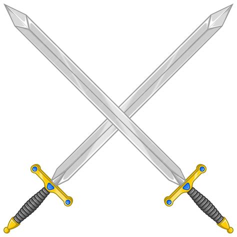Diseño Vectorial De Espada Medieval Vector Premium